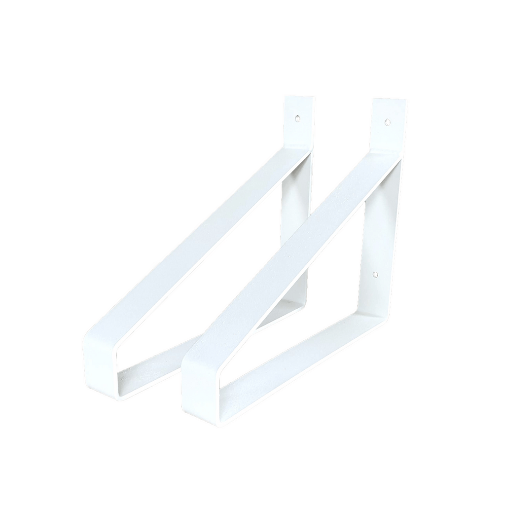 Industriële Plankdragers XL Matwit - 30cm - Goudmethout.nl